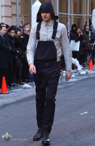 Male Models in Overalls: Designer Coveralls For Men | Famewatcher