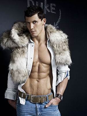 Dustin Dlouhy Shirtless Football Jock and Model | Famewatcher